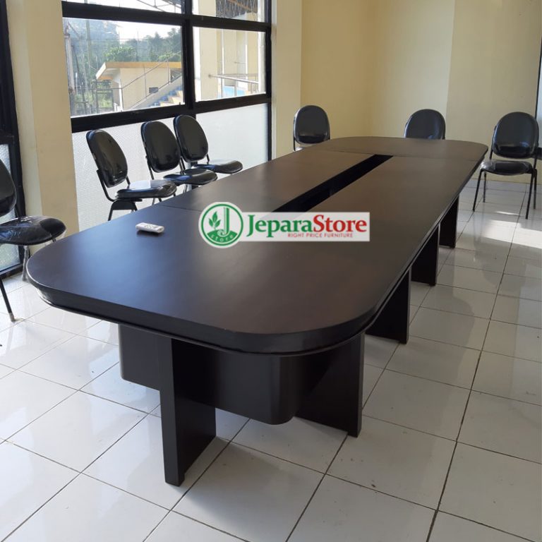 Jual Meja Meeting Kayu Model Minimalis Harga Murah | JeparaStore.com